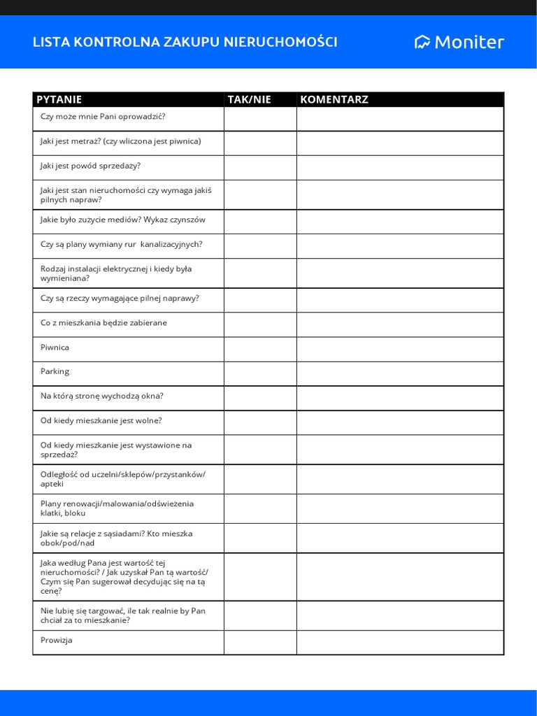 lista_kontrolna_pytania | PDF