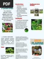 Triptico Ecosistema Terrestre | PDF | Ecosistema | Suelo