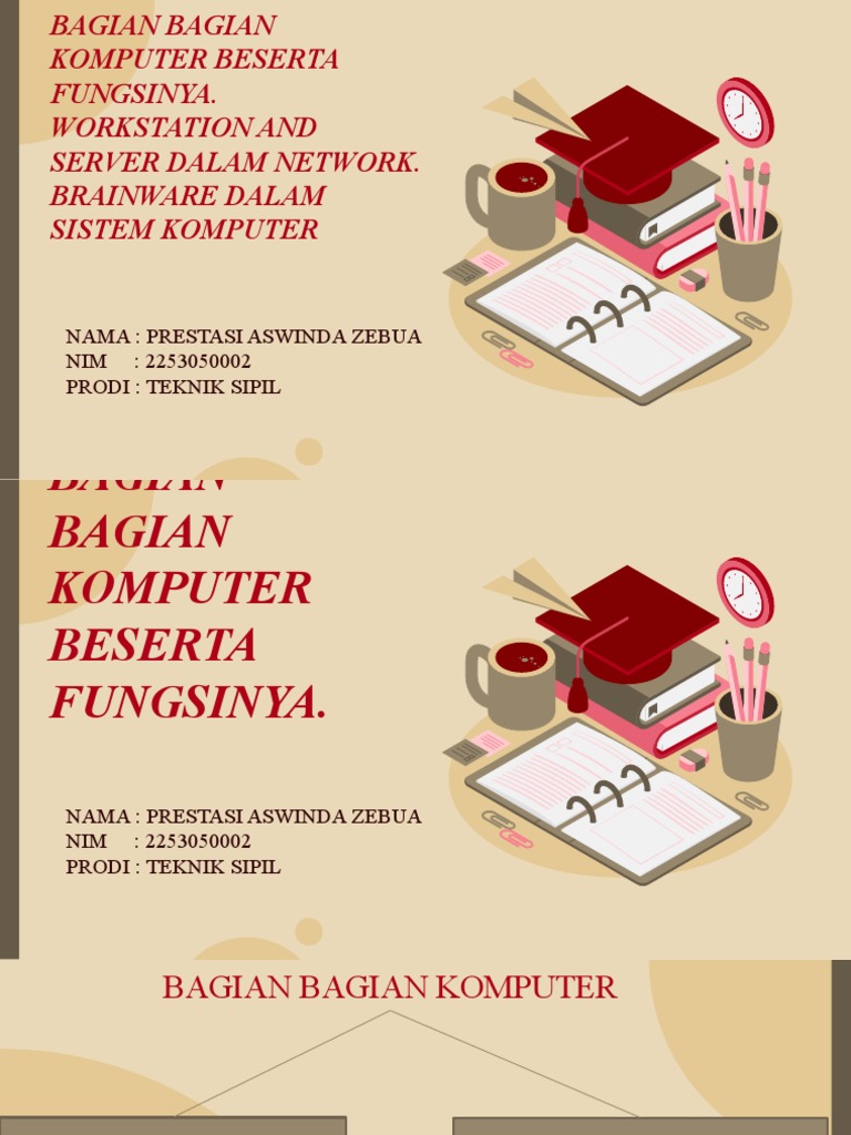 Bagian Komputer, Fungsi, Dan Penjelasan | PDF | Game & Aktivitas