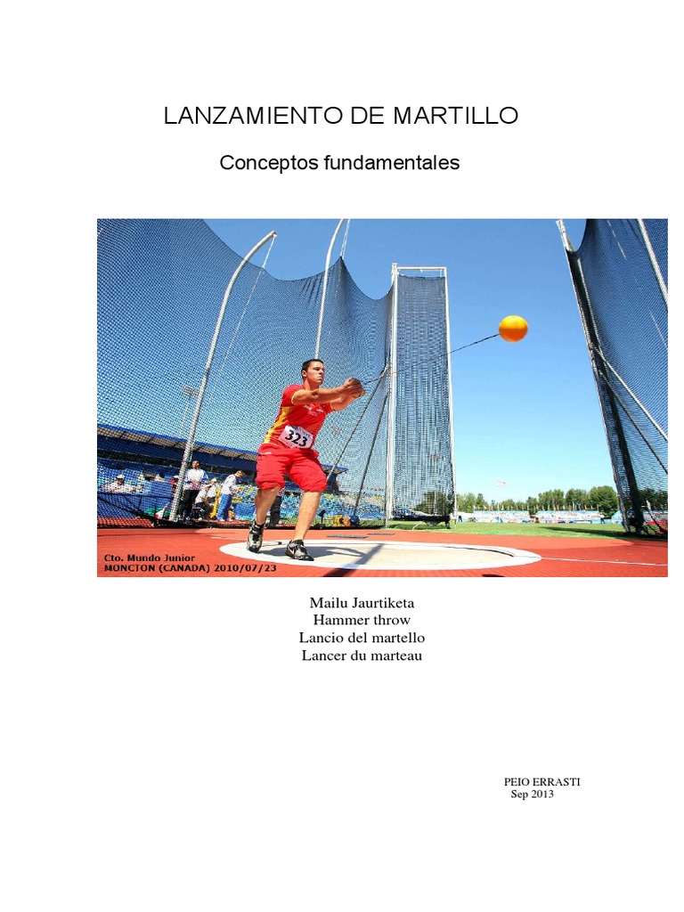 Lanzamiento de Martillo | PDF | Pie | Velocidad