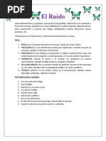 Tipos de Ruido en la Comunicación | PDF