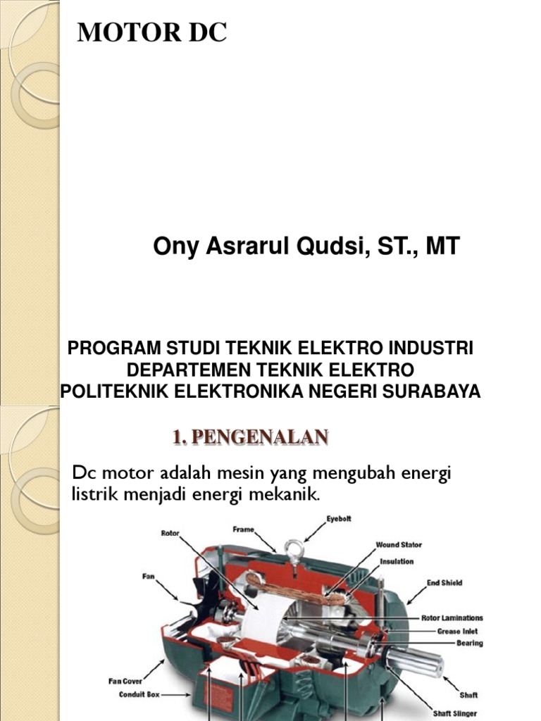 Motor DC | PDF | Sains & Matematika | Komputer