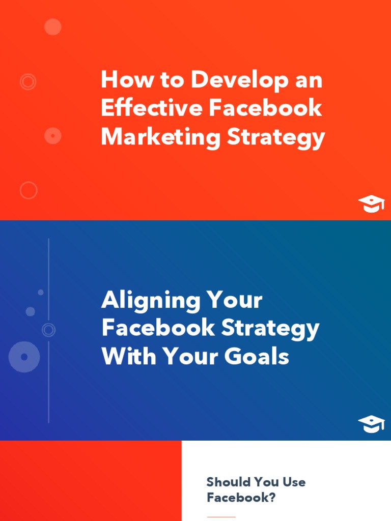 Developing An Effective Facebook Marketing Strategy | PDF | Facebook ...