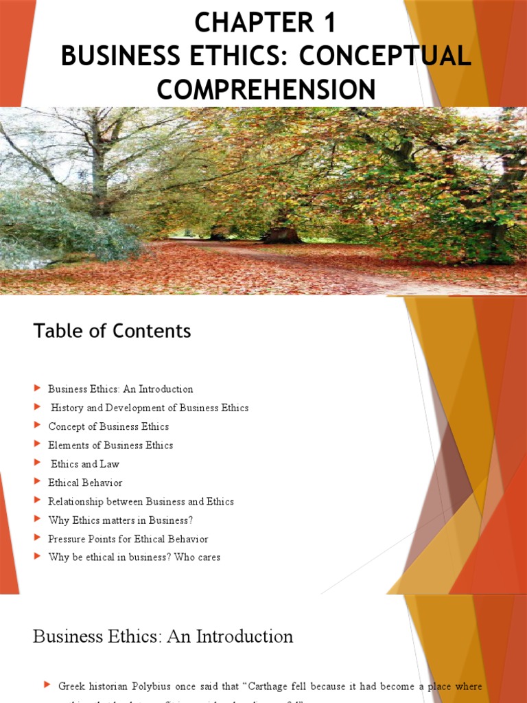 Chapter 1 | PDF | Business Ethics | Morality