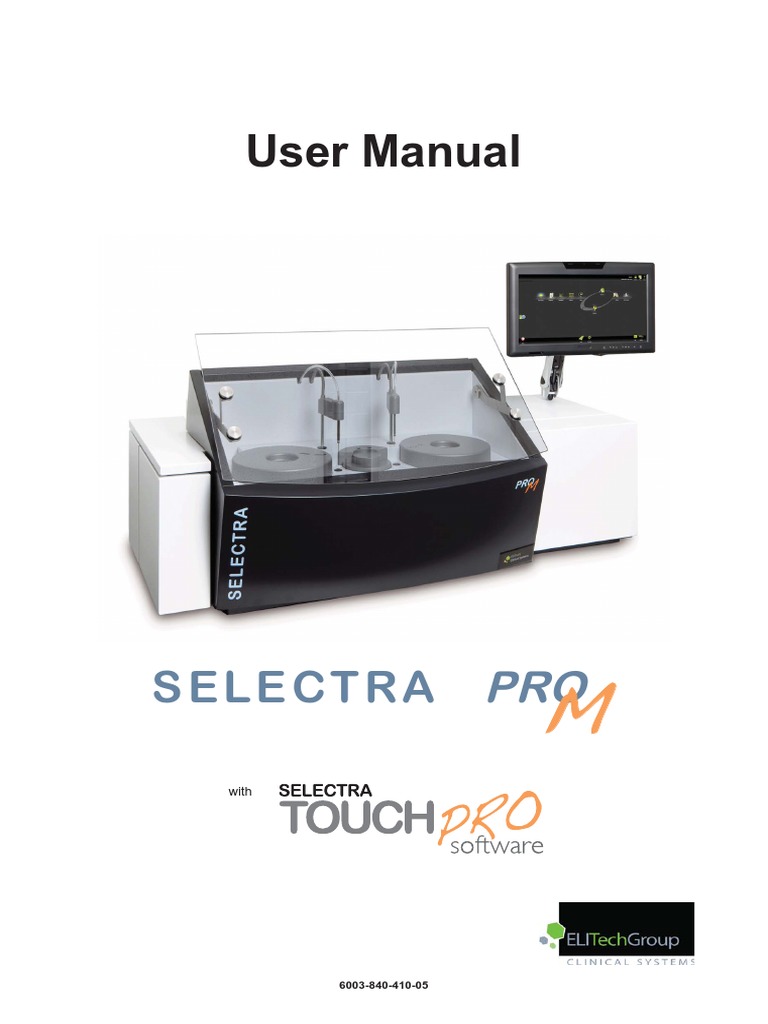 Manual Selectra Pro M | PDF