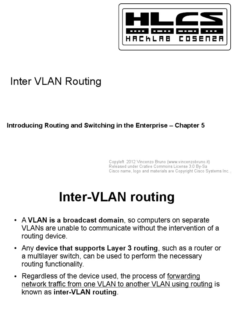 Inter Vlan Routing | PDF | Network Switch | Ip Address