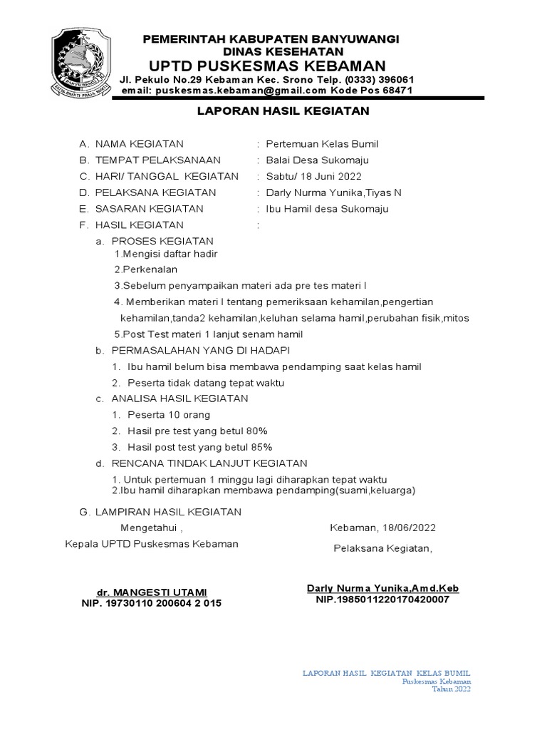 LHK Bumil | PDF