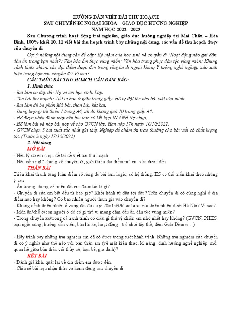 Bài Thu Ho CH | PDF