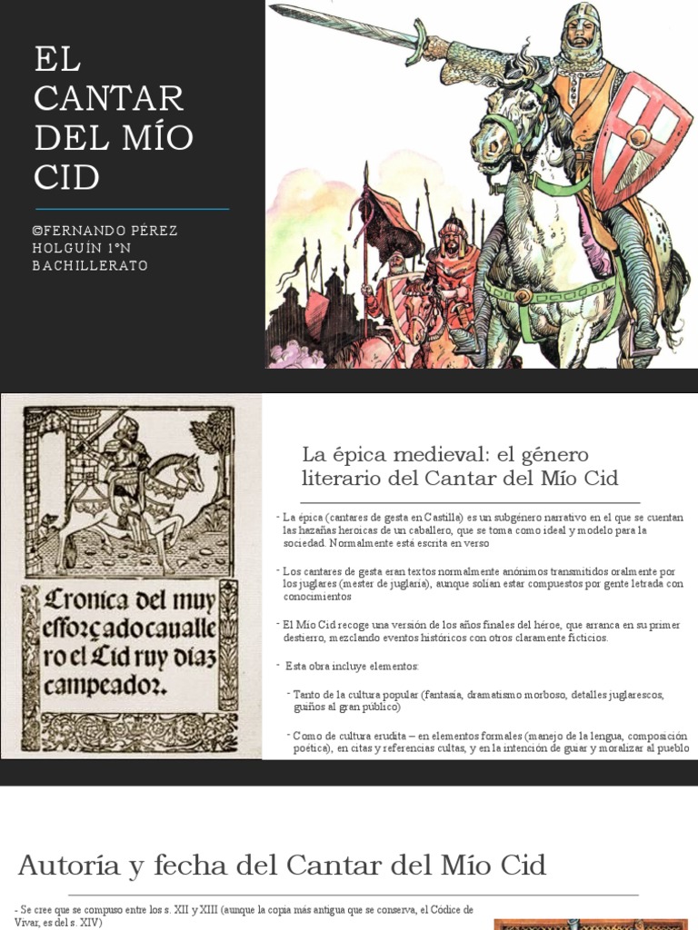 El Cantar Del Mío Cid | PDF