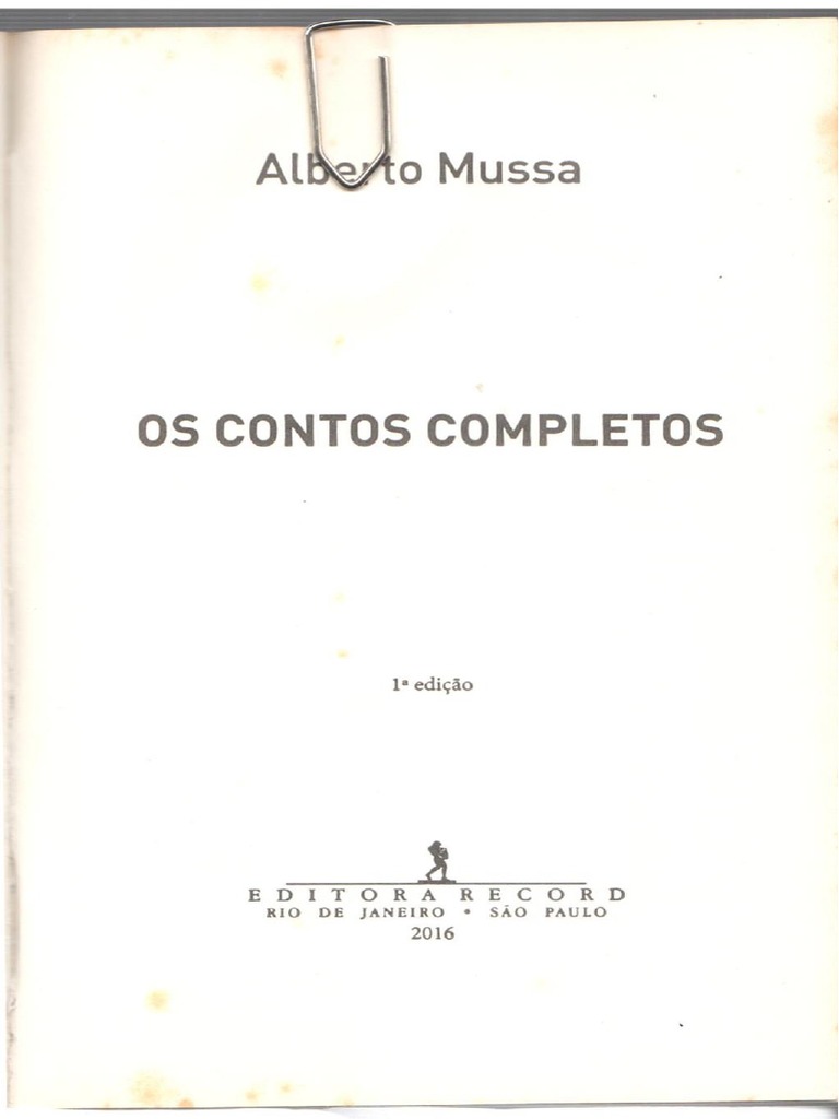 Alberto Mussa - Dois Contos | PDF