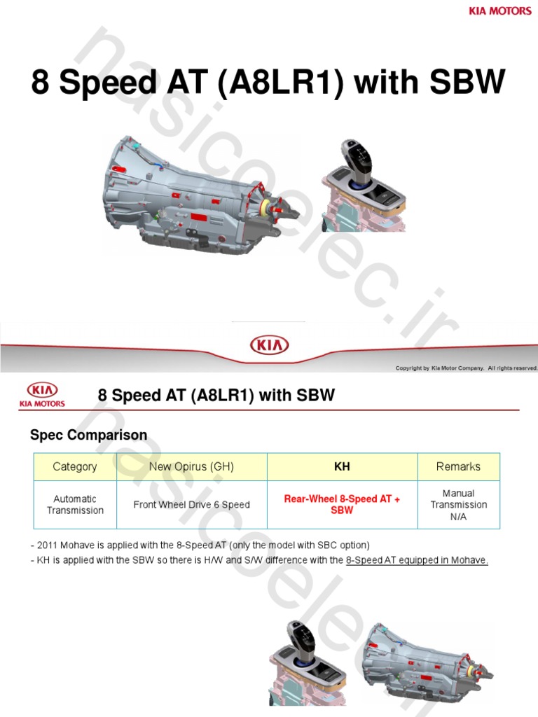 8-Speed AT (A8LR1) Service Manual | PDF | Manual Transmission | Clutch