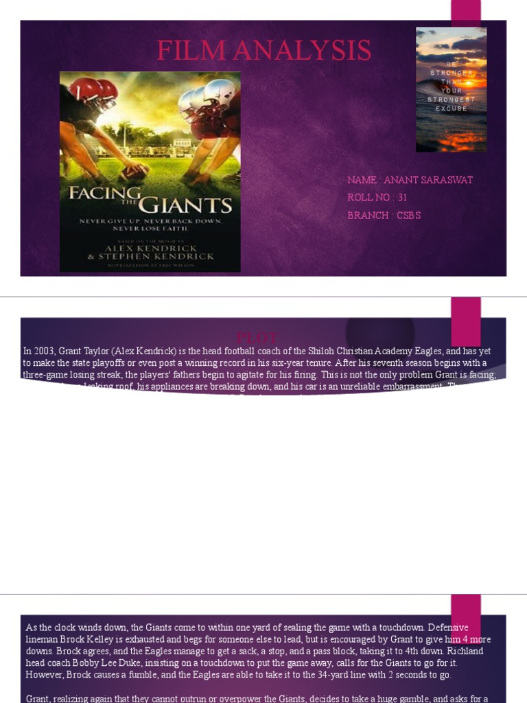 Film Analysis | PDF | National Football League | American Football