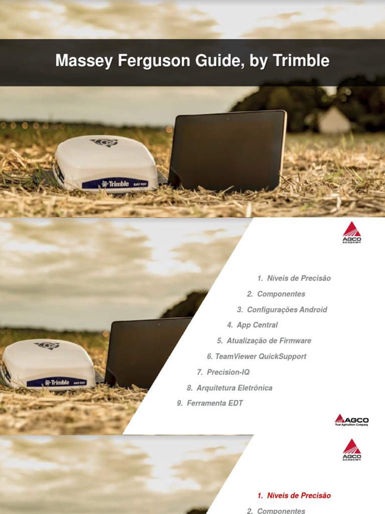 Apostila MF Guide, by Trimble Jan2022 v3 | PDF | Android (sistema operacional) | Pen-drive