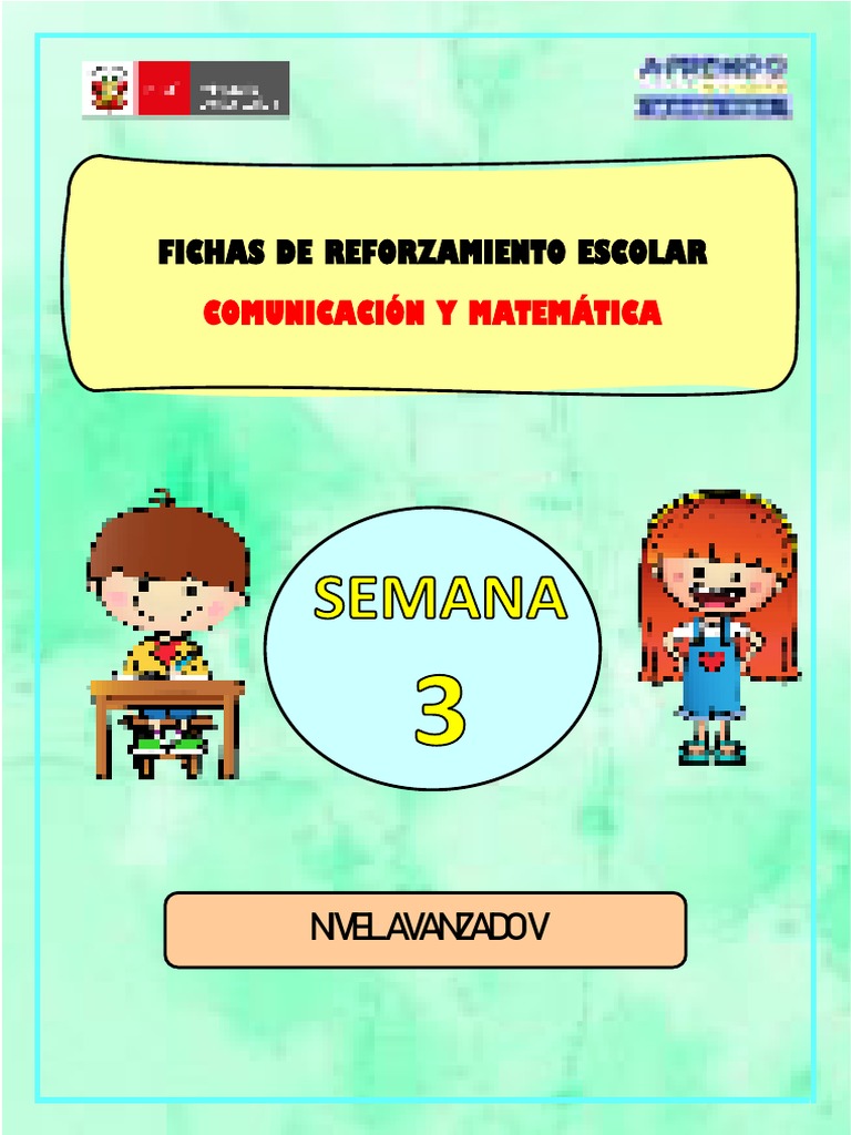 Iv S3 Fichas Reforzamiento Comu y Mate | PDF | Residuos | El plastico