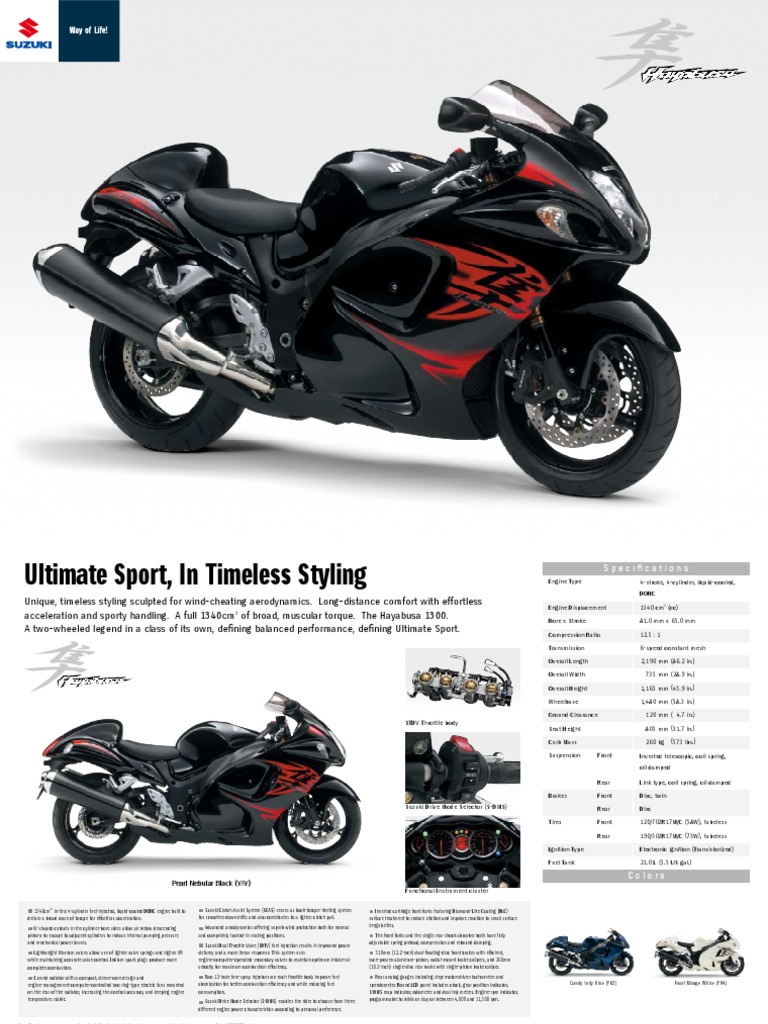 Suzuki Hayabusa Wiring Diagrams | PDF | Throttle | Car