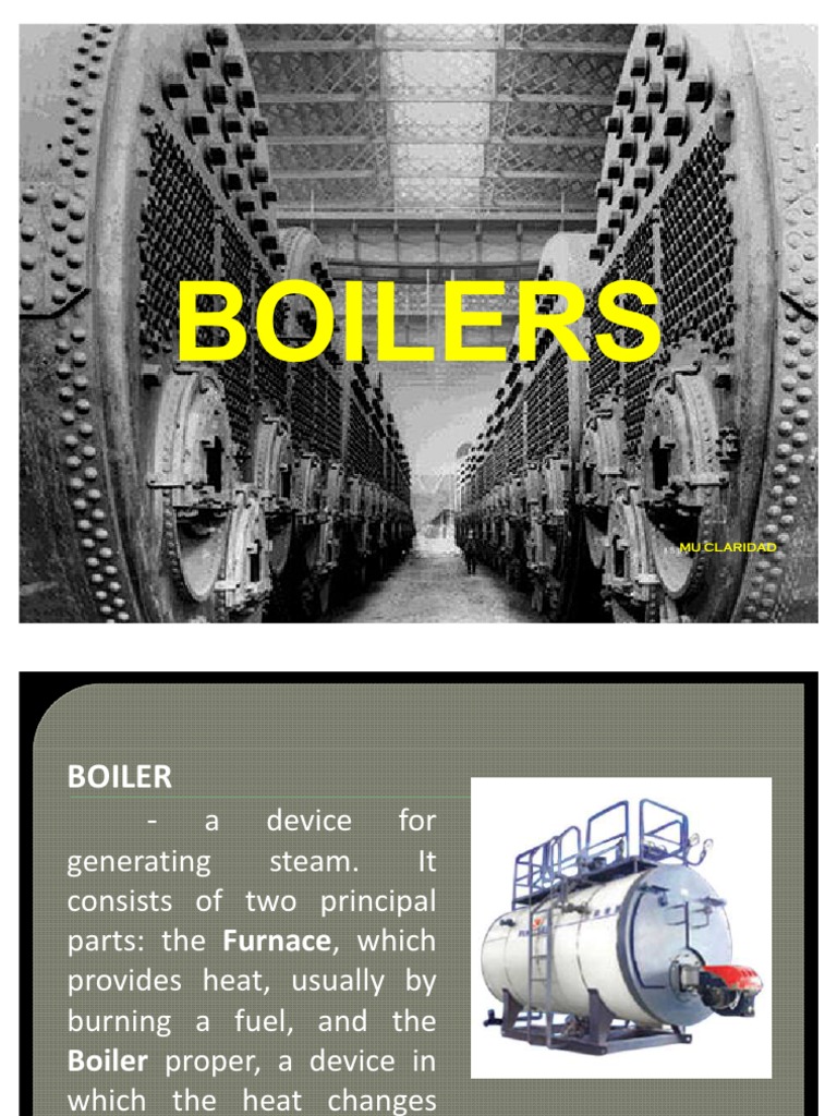 Industrial Boiler Design Overview | PDF | Boiler | Steam