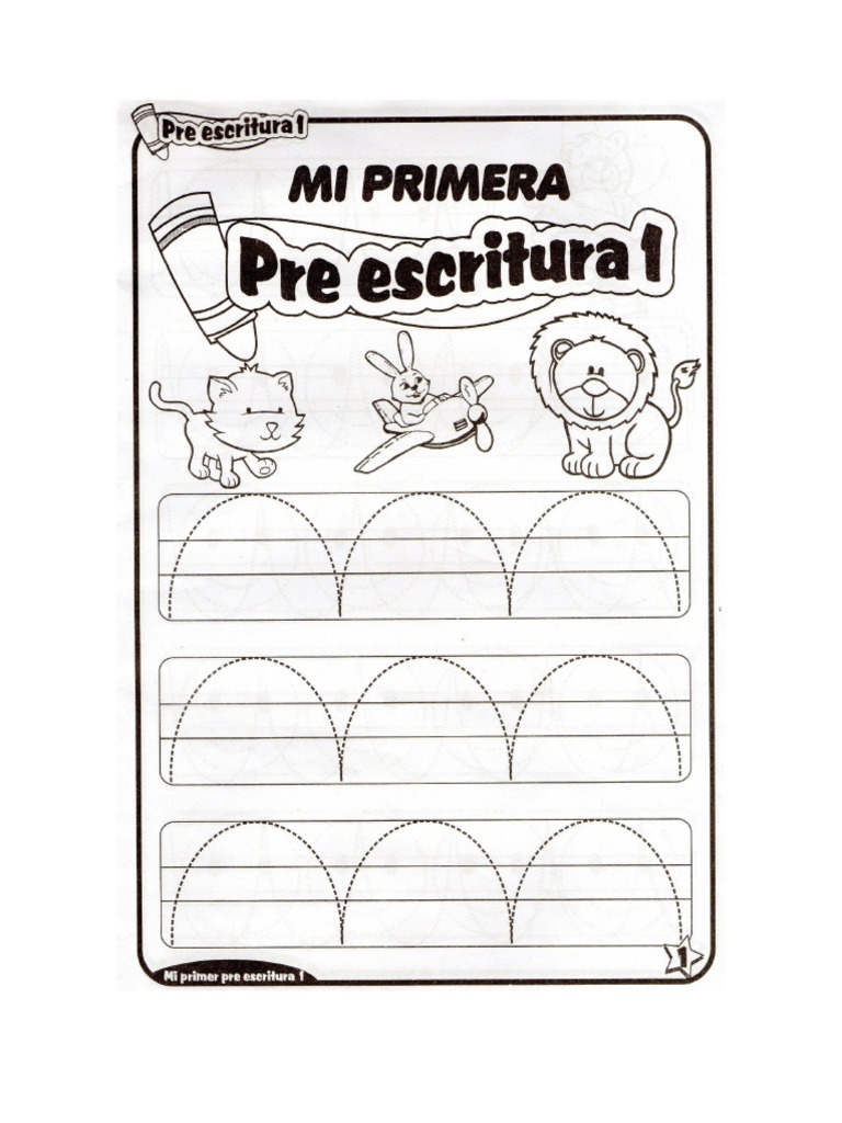 Cuadernillo de Preescritura | PDF