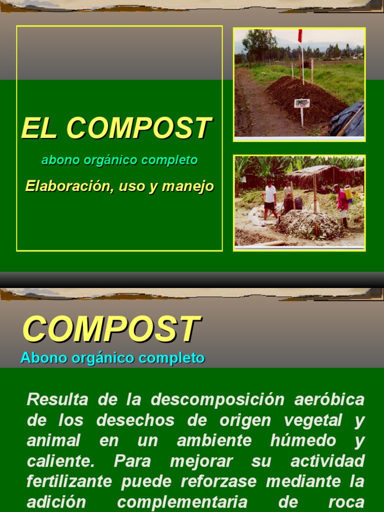 Elaboracion de Compost | PDF | Compost | Fertilizante