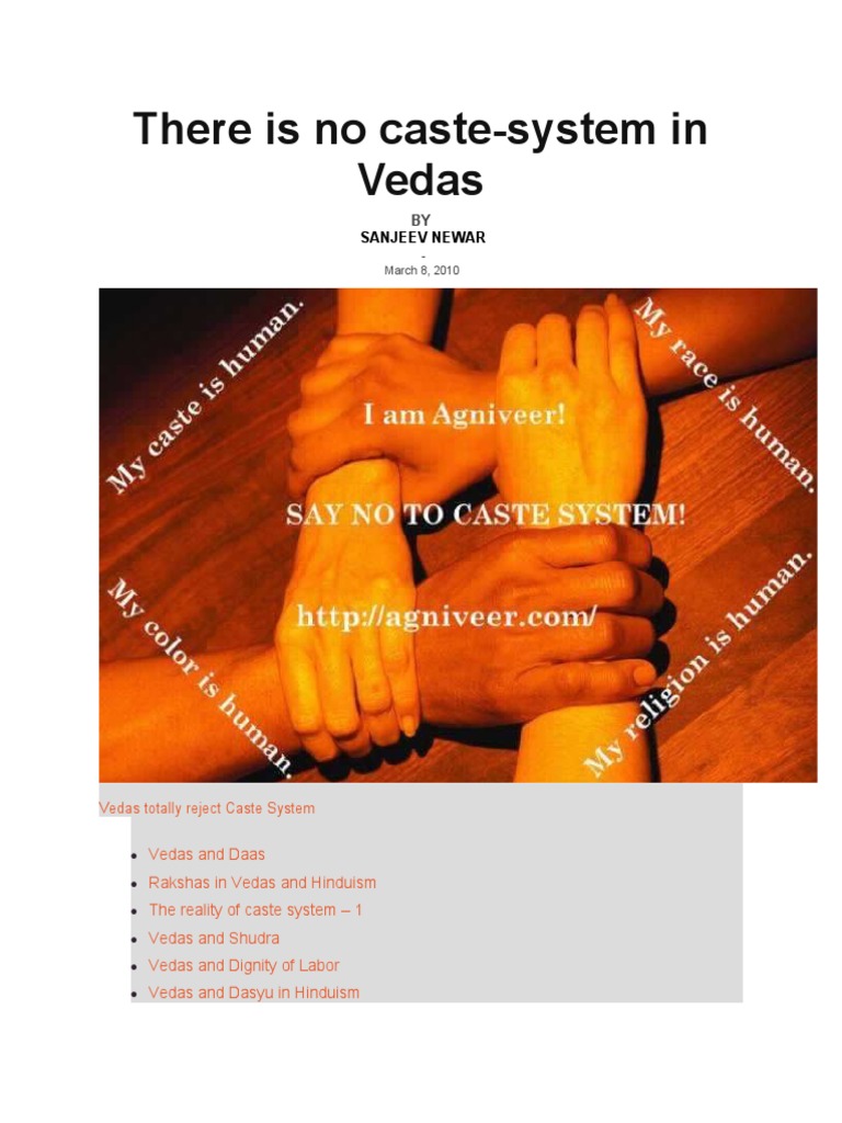 There Is No Caste | PDF | Caste | Indian Religions