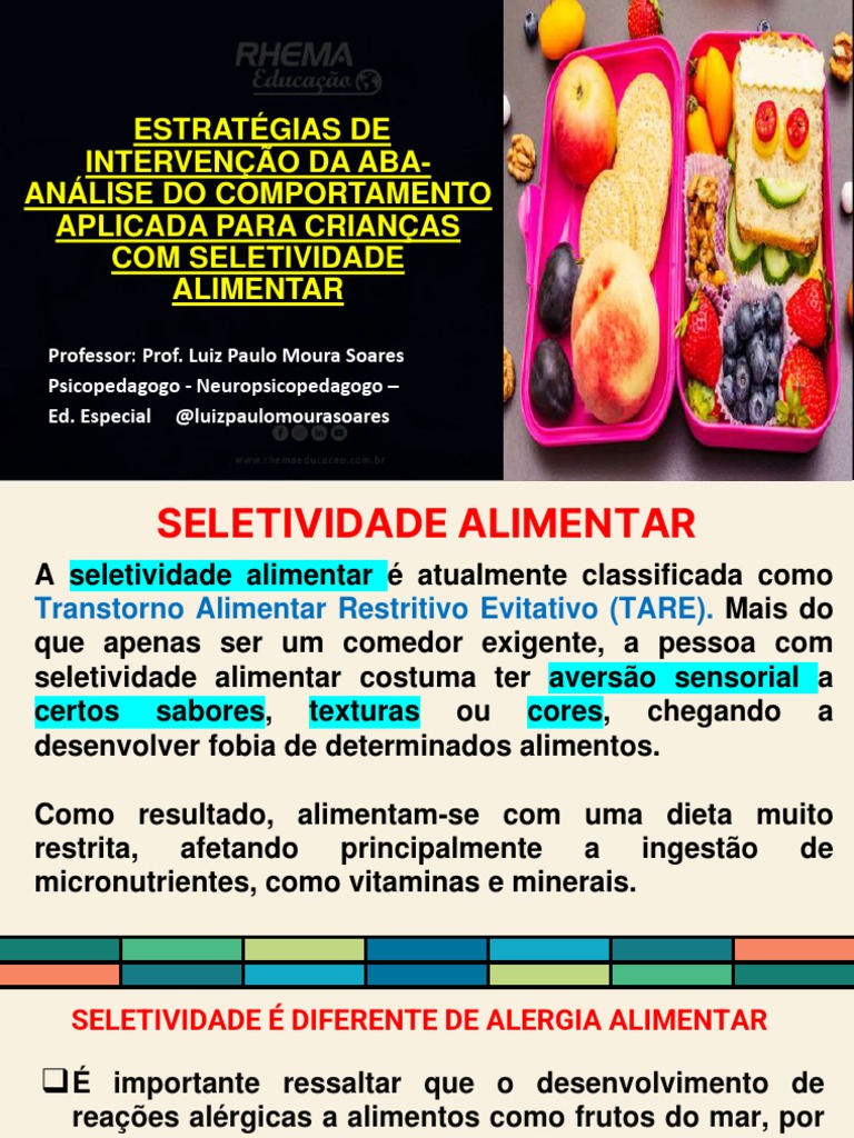 Estratégias de Intervenção Da Aba-Análise Do Comportamento Aplicada ... Estratégias de Intervenção Da Aba-Análise Do Comportamento Aplicada ...