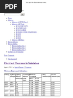 IEC Phase to Phase Clearance Standards | PDF | High Voltage | Electric ...