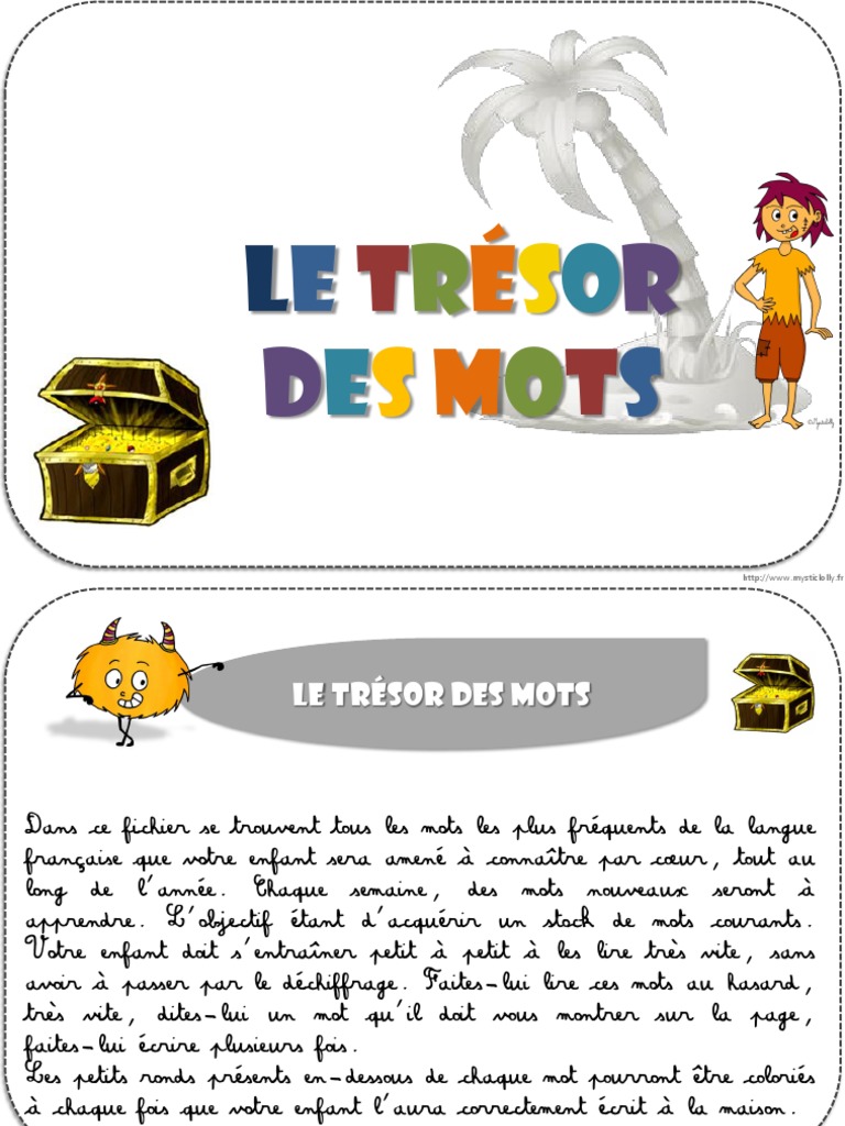 Le Tresor Des Mots | PDF