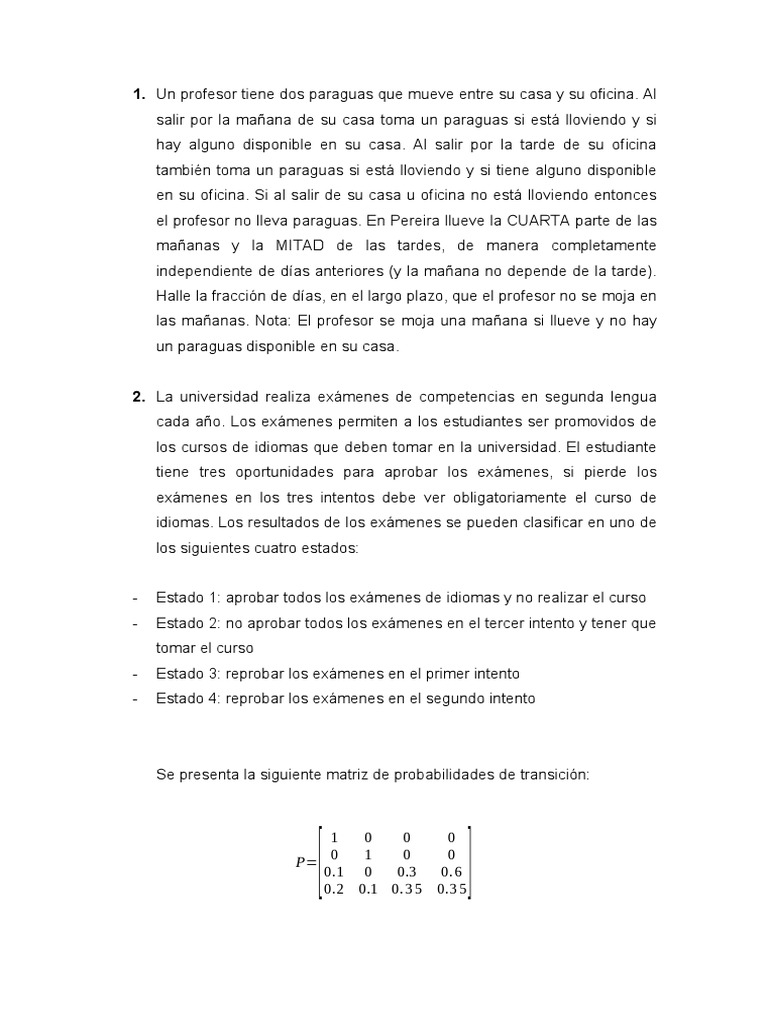 Taller CMTD 2022 II | PDF
