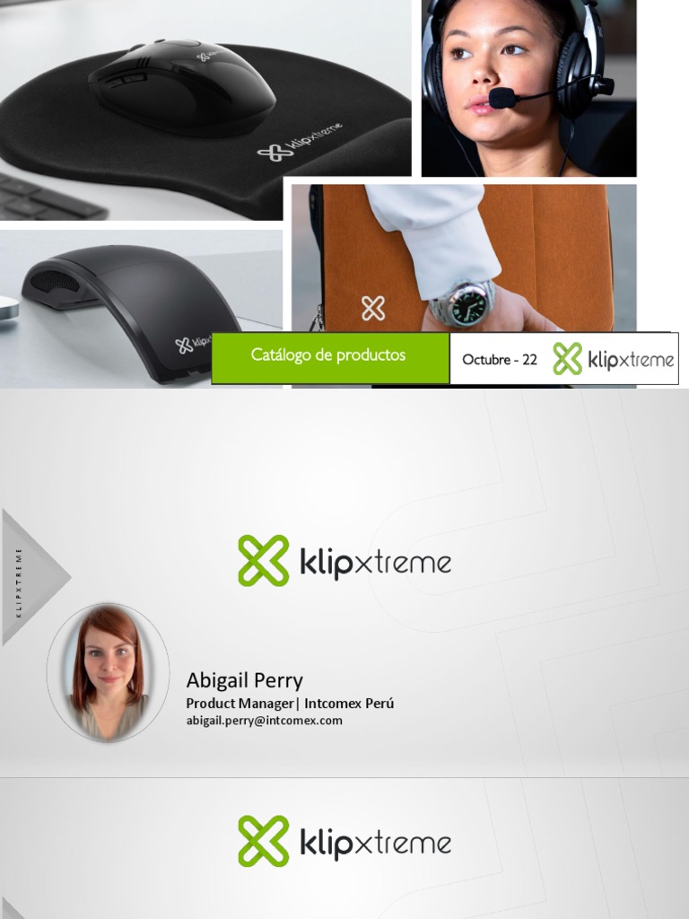 Klip Xtreme Catálogo Productos Octubre22 | PDF | Auriculares | Micrófono