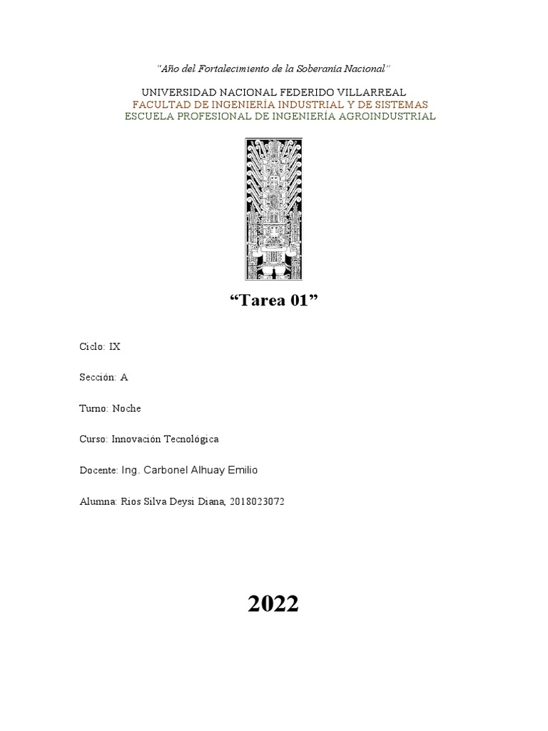 Tarea 1 Deysi Rios | PDF | Innovación | Business