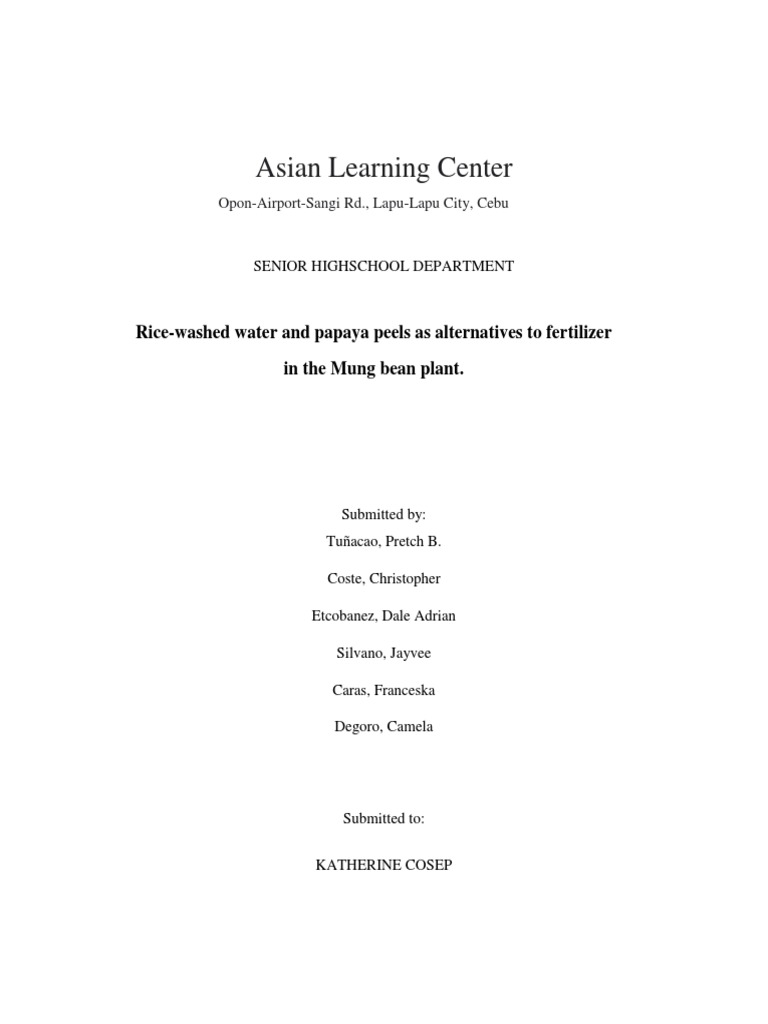 Chapter 1 Pdf Fertilizer Earth Sciences