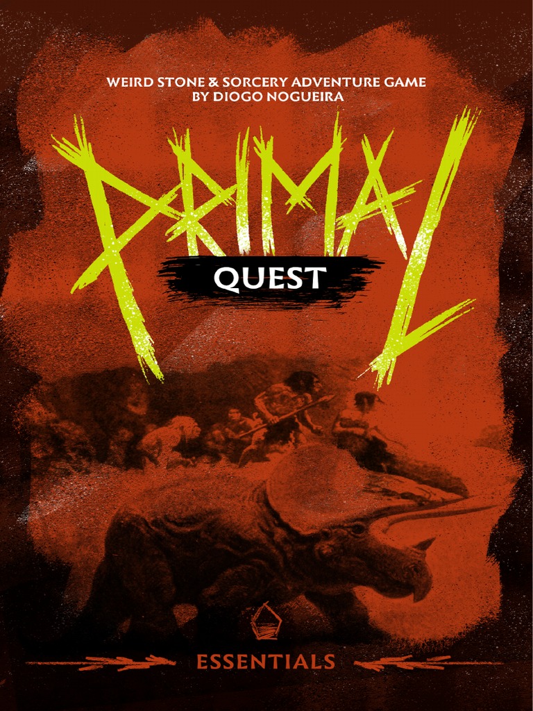 Primal Quest: A Dinosaur-Inspired RPG | PDF