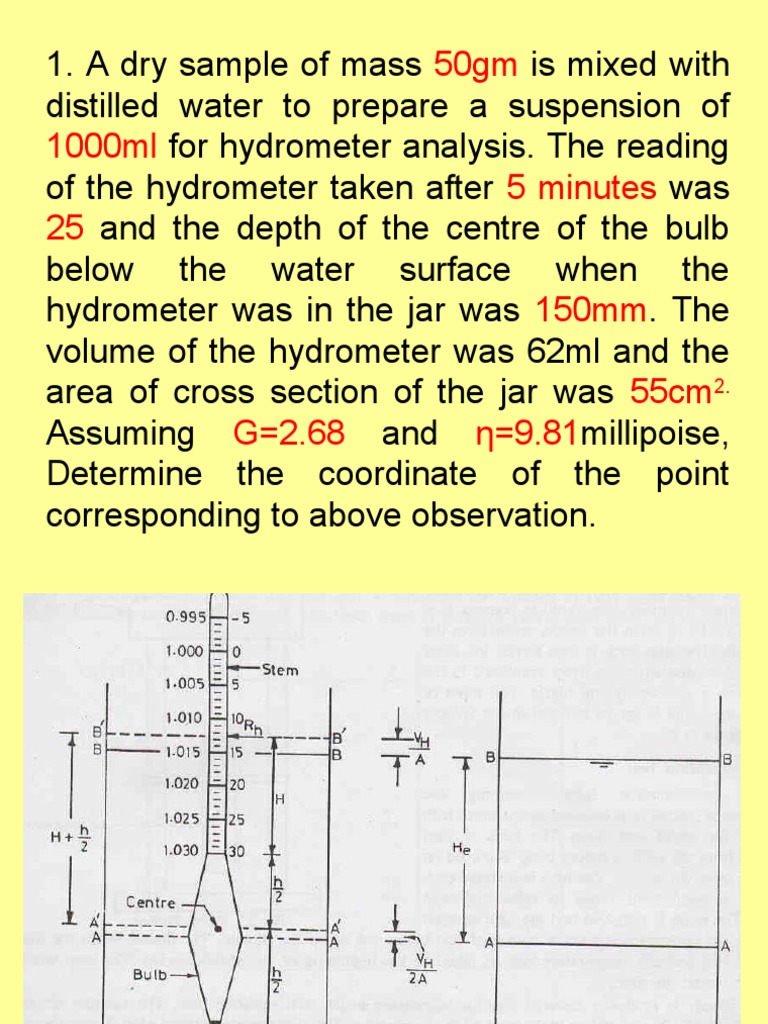 Example2 LL, PL& Hydrometer | PDF | Soil | Civil Engineering