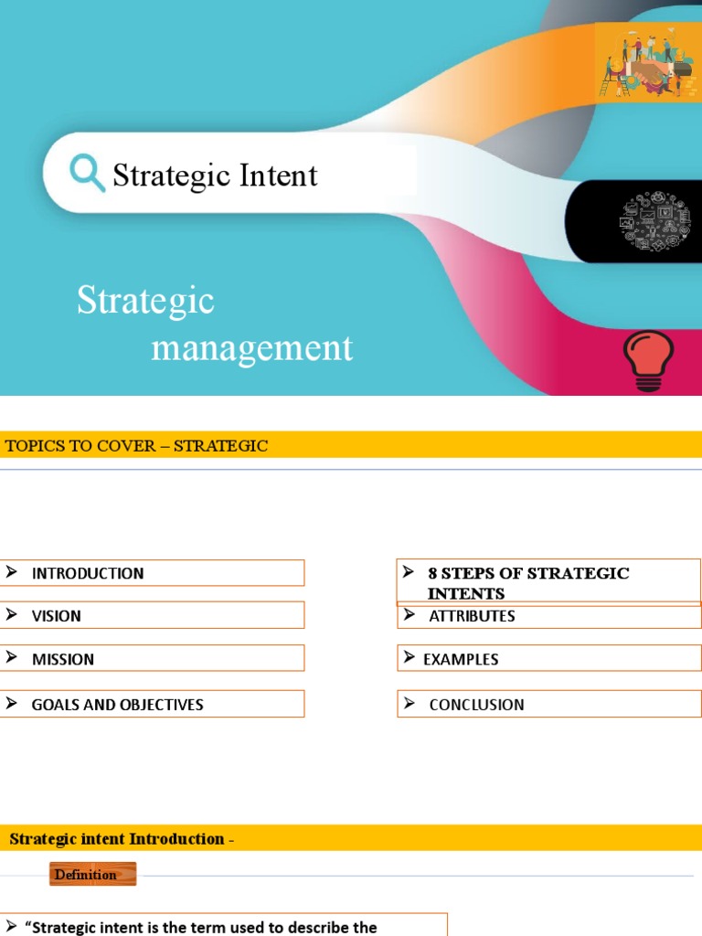 Strategic Management Main | PDF | Goal | Strategic Management