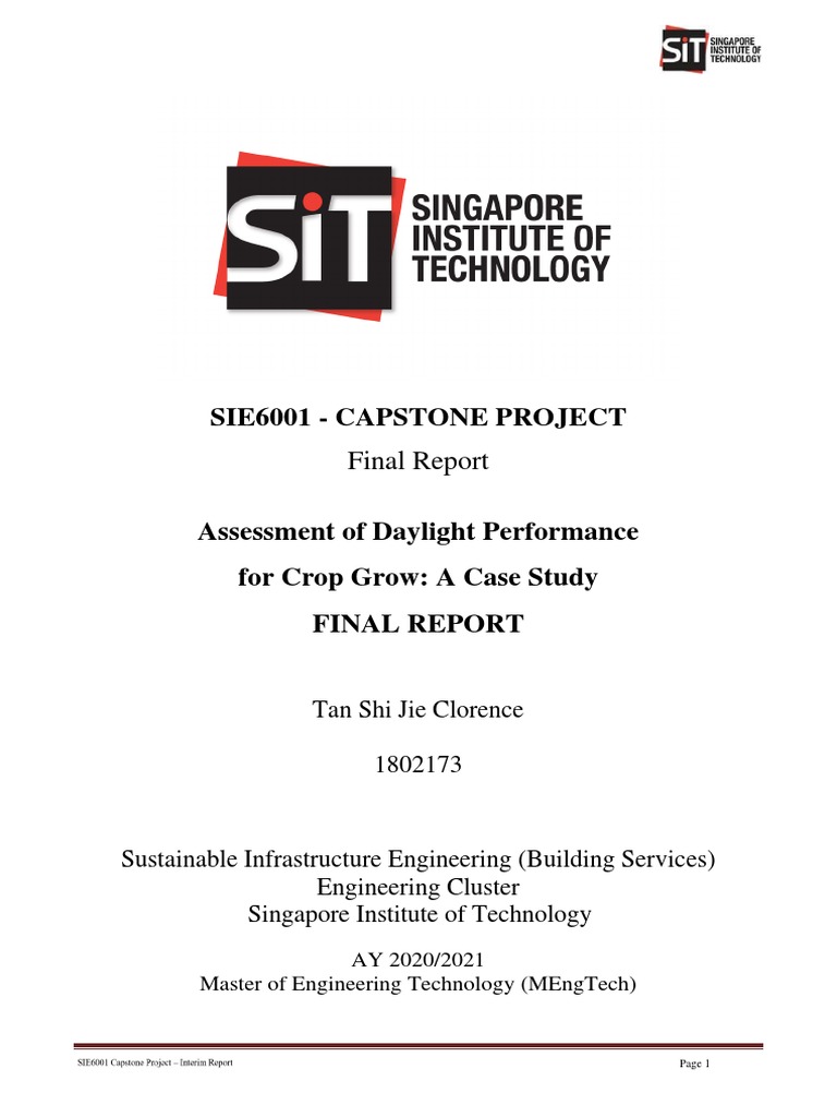 Daylight Performance in Crop Growth | PDF | Business