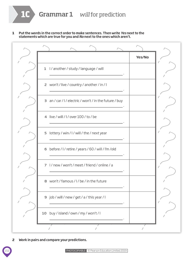 RM B1 PC 1C Grammar1 | PDF