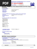 PPG Thinner 91-92 Safety Data Sheet | PDF | Safety | Occupational ...