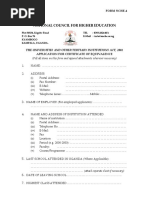 Tetfund Conference Nomination Form | PDF | Universities And Colleges ...