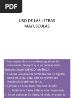 Actividad 10. Uso de Mayusculas | PDF | Caso de carta | imperio Romano