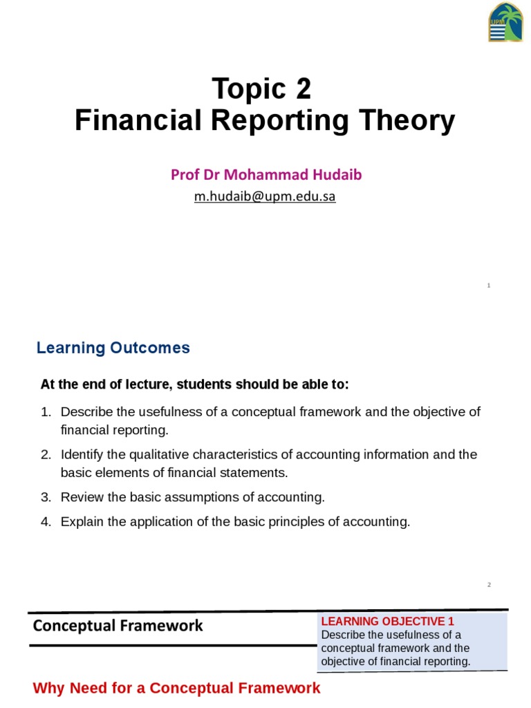 2 Financial Reporting Theory Updated | PDF | International Financial ...