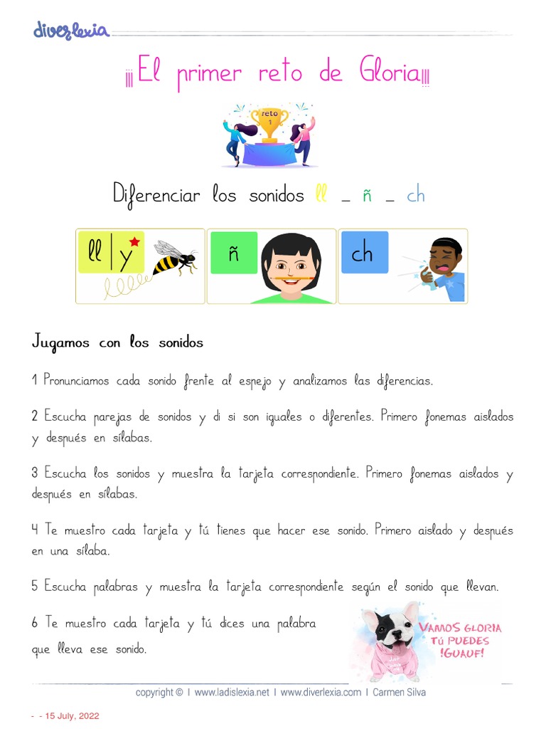 Dictado con texto de la Señora Percha | PDF
