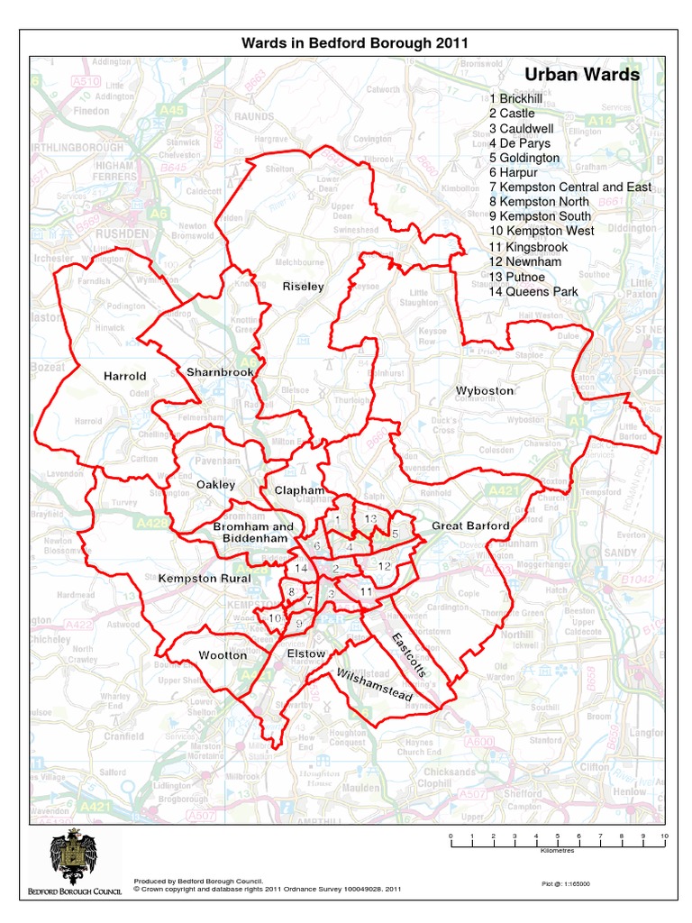 Bedford Borough Wards | PDF