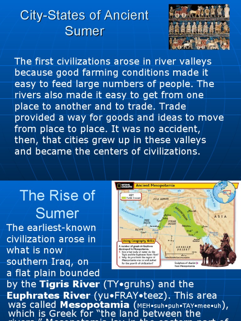 Sumerian City-States Overview | PDF | Sumer | Mesopotamia