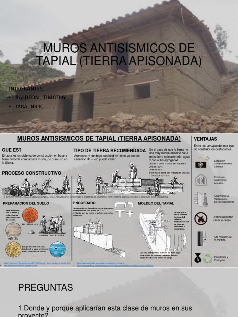 Construcción sostenible: Ventajas y proceso constructivo de muros de ...