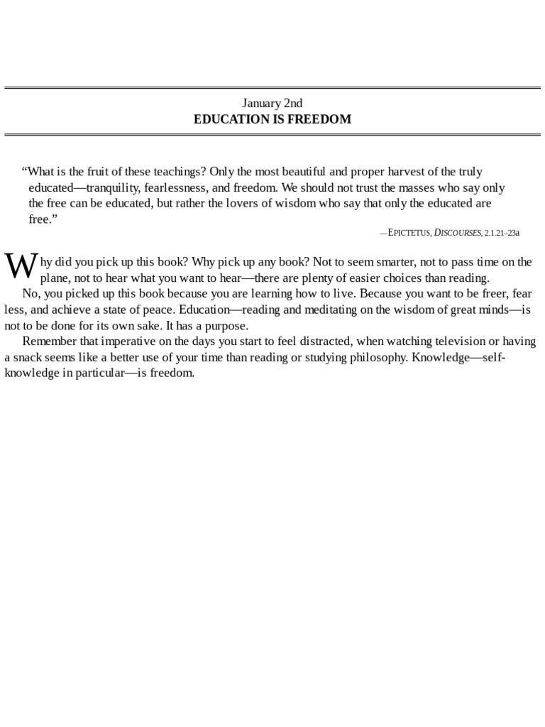 The Daily Stoic 366 Meditations On Wisdom, Perseverance, and The Art of ...