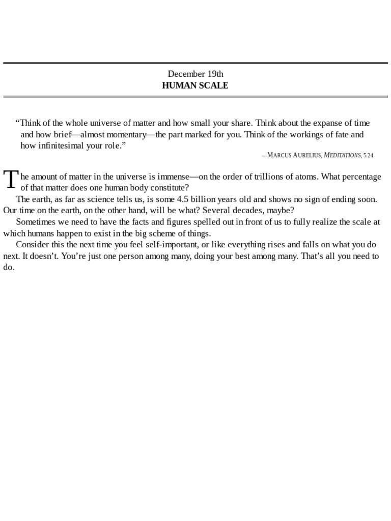 The Daily Stoic 366 Meditations On Wisdom, Perseverance, and The Art of ...