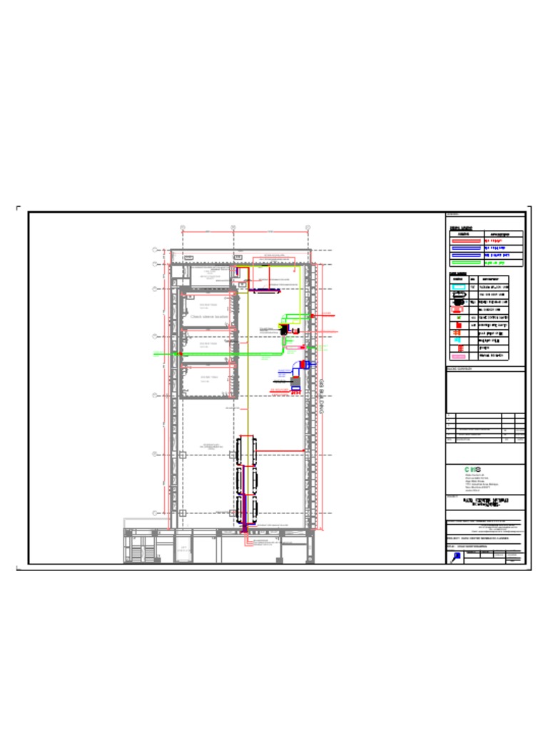 Data Center HVAC Layout | PDF | Heat Transfer | Applied And ...