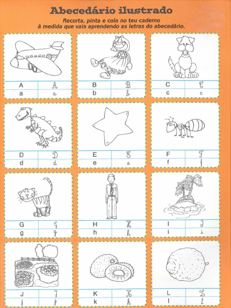 Abecedário Ilustrado | PDF