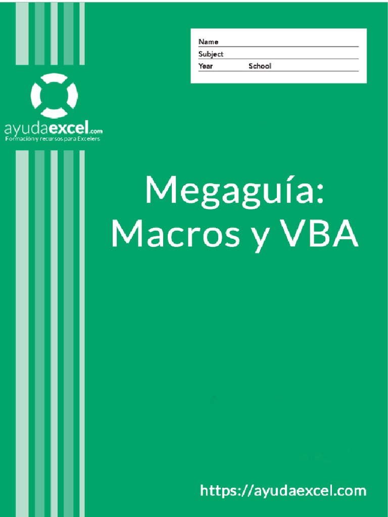 Macros Vba para Astutos | PDF | Estructura de datos de matriz | Macro (informática)