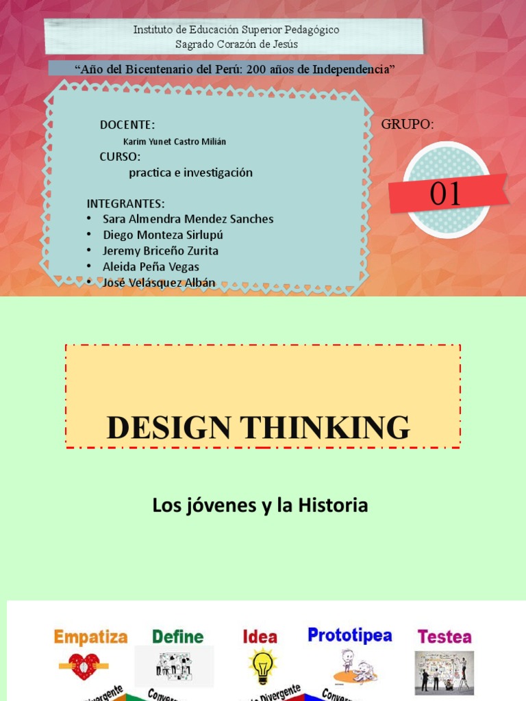 DESIGN THINKING-Practicando | PDF | Aprendizaje | Modificación de comportamiento