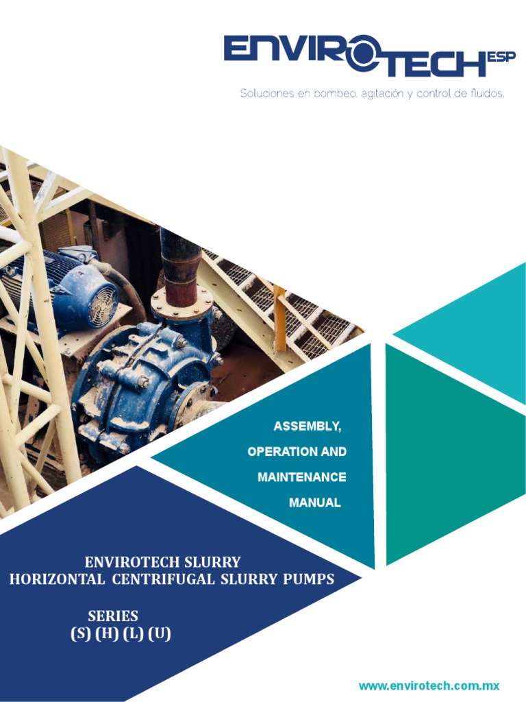 Manual Horizontal IOM Envirotech ESP | PDF | Pump | Bearing (Mechanical)